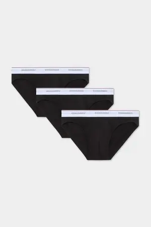 Dsquared2 Dsquared2 Briefs - 3 Pack Black