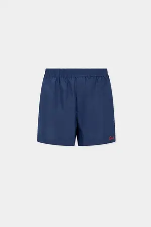 Dsquared2 Aloha Souvenir Pull Up Shorts - Blue