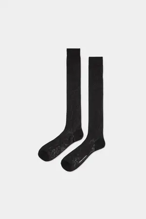 Dsquared2 Ribbed Knee-high Socks