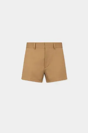 Dsquared2 Tailored Cotton Tennis Shorts - Beige