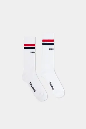 Dsquared2 College Mid-crew Socks