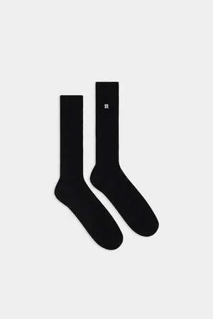 Dsquared2 Dsquared2 Upside Mid-Crew Socks With Logo Black