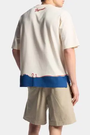 Dsquared2 Garment Dyed Distressed Shorts