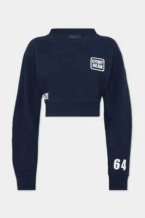 Dsquared2 Cropped Sweatshirt With Logo Detail