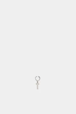 Dsquared2 Pierce Me Earring With Cross Detail