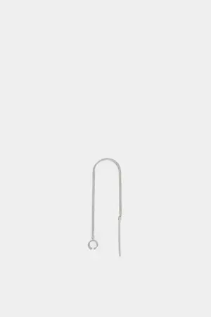 Dsquared2 Needle And Thread Earring - Silver