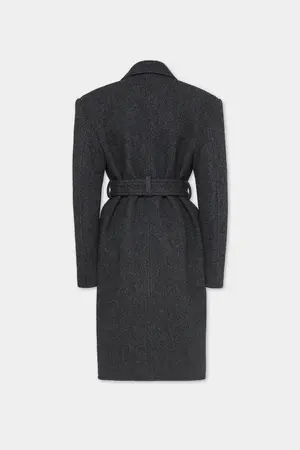 Dsquared2 Wool Robe Coat