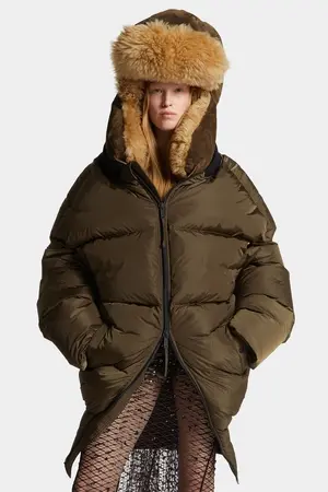 Dsquared2 Quilted Oversized Puffer Jacket
