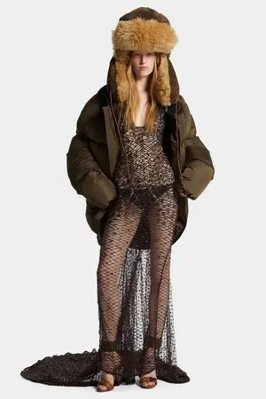 Dsquared2 Quilted Oversized Puffer Jacket