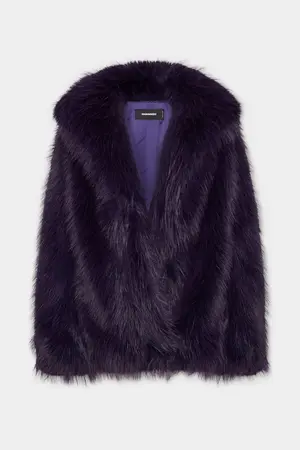 Dsquared2 Venus Faux Fur Coat