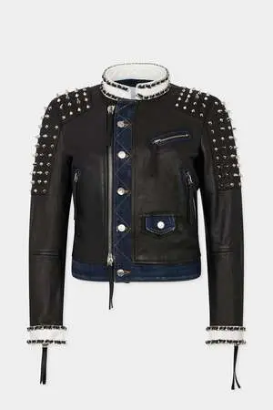 Dsquared2 Leather Jackets For Women