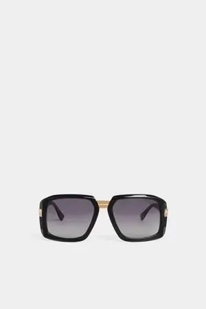 Dsquared2 Rectangular Acetate Sunglasses - Silver