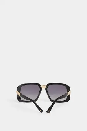 Dsquared2 Rectangular Acetate Sunglasses - Silver