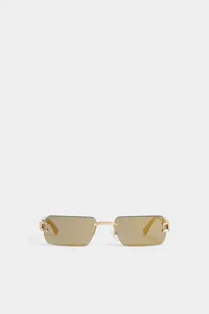 Dsquared2 Rectangle Sunglasses With Detachable Chain
