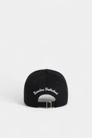 Dsquared2 Embroidered Logo Baseball Cap - Black