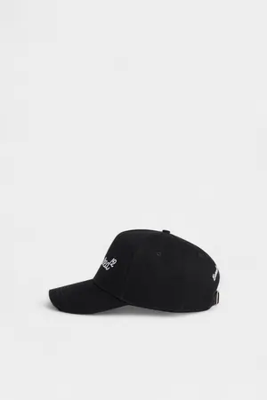 Dsquared2 Embroidered Logo Baseball Cap - Black