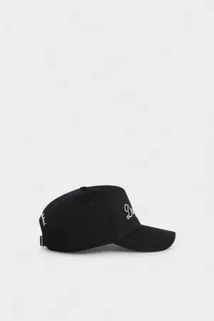 Dsquared2 Embroidered Logo Baseball Cap - Black