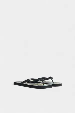 Dsquared2 Monkey Business Flip Flops - Fantasy