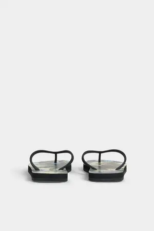 Dsquared2 Monkey Business Flip Flops - Fantasy