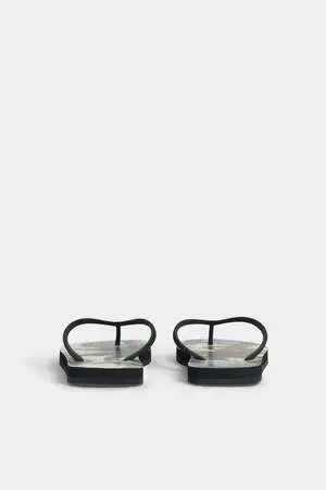 Dsquared2 Monkey Business Flip Flops - Fantasy