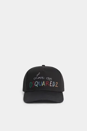 Dsquared2 Gabardine Baseball Cap - Black