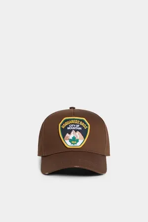Dsquared2 Gabardine Baseball Cap - Brown