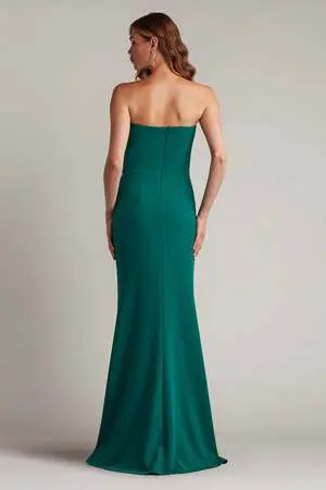 Tadashi Shoji Mallam Waterfall Drape Gown