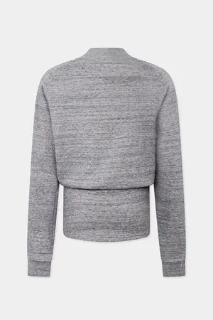 Dsquared2 Deep Cut Jersey Dress With Tie-belt