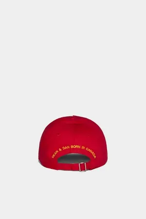 Dsquared2 Embroidered Canadian Flag Baseball Cap