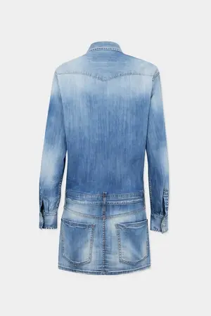 Dsquared2 Denim Shirt Dress