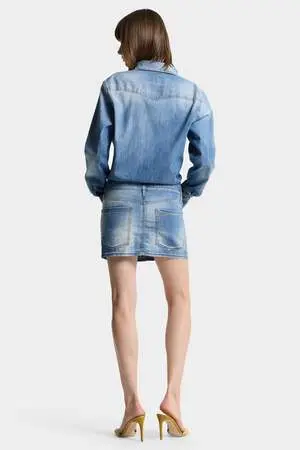 Dsquared2 Denim Shirt Dress