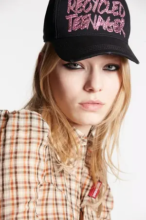 Dsquared2 Plaid Shirt With Puff Sleeves