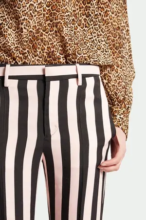Dsquared2 Super Flare Striped Trousers