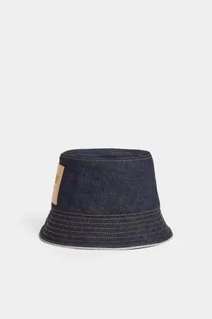 Dsquared2 Japanese Selvedge Denim Bucket Hat