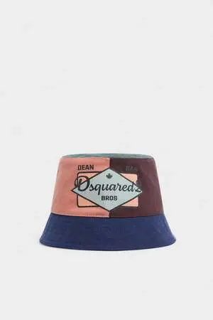 Dsquared2 Color-blocked Bucket Hat - Fantasy