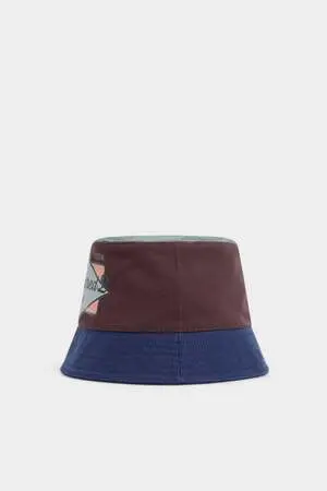 Dsquared2 Color-blocked Bucket Hat