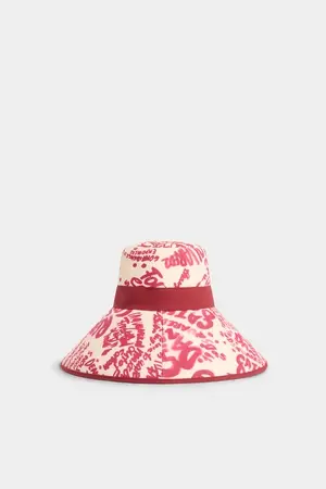 Dsquared2 Rebel Hibiscus Bucket Hat