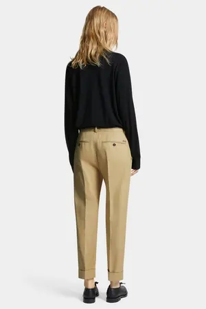 Dsquared2 Slim Fit Cotton Pants - Black