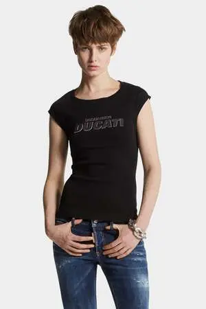 Dsquared2 Ducati X Ribbed T-shirt