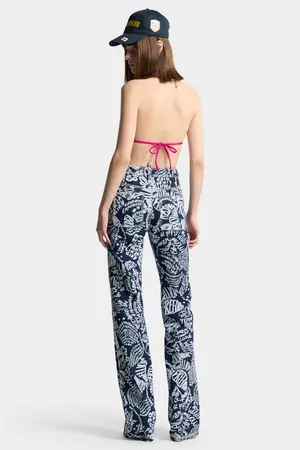 Dsquared2 Dark Flower Wash Dalma Jeans