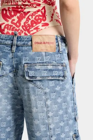 Dsquared2 Monogram Cargo Jeans
