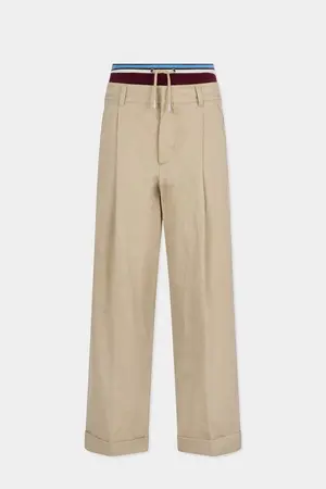 Dsquared2 Hybrid Knit Track Pants - Black