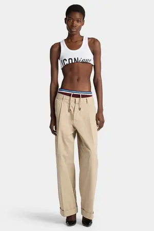 Dsquared2 Hybrid Knit Track Pants - Black