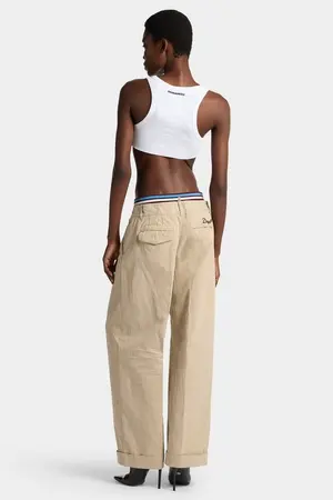 Dsquared2 Hybrid Knit Track Pants - Black