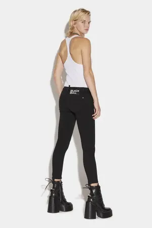 Dsquared2 Cropped Skinny Jeans - Black