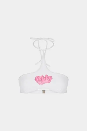 Dsquared2 Bitchy Bikini Bandeau Top - Black