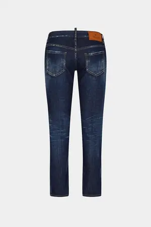 Dsquared2 Jennifer Jeans Dark Wash Skinny Fit - Blue