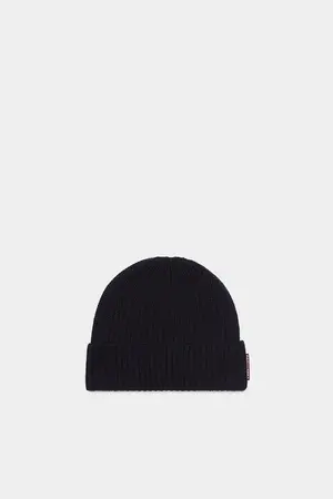 Dsquared2 Rib-knit Wool Scarf And Beanie Set