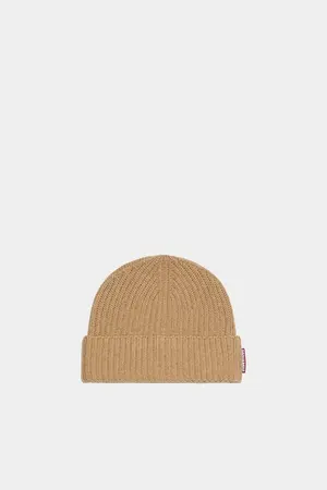 Dsquared2 Ribbed Knit Hat And Scarf Set