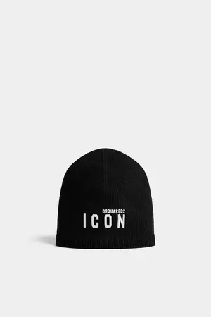 Dsquared2 Icon Knit Beanie - Black